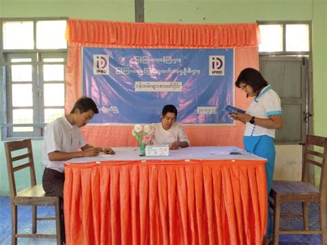 ကျိန္တလီမြို့ လူထုအခြေပြုဗဟိုဌာန Community Centre ခန်းမတွင်စာဖတ်ဝိုင်းပြုလုပ် Myanmarnationalpost