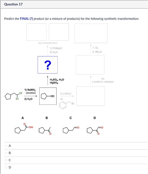 Answered: Question 17 Predict the FINAL (?)… | bartleby