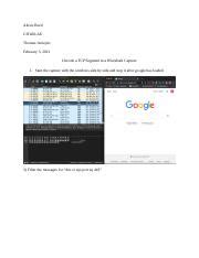 Capstone Project Docx Alexis Reed CIT AE Thomas Jernejcic February Decode A TCP
