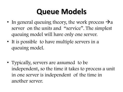 Ppt Queuing Theory And Process Optimization Simulation Powerpoint Presentation Id2137309