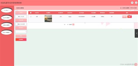 毕设项目：社区私家车位共享收费系统 jsp java springmvc mysql mybatis csdn博客