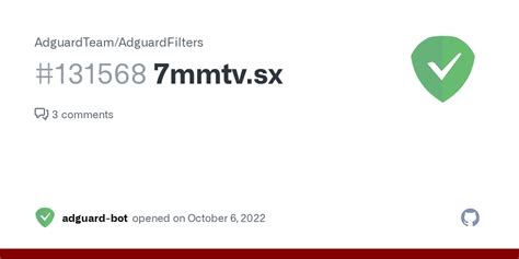 7mmtvsx · Issue 131568 · Adguardteamadguardfilters · Github
