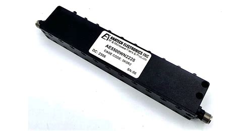5500 Mhz Waveguide Bandstop Filter Microwave Product Digest