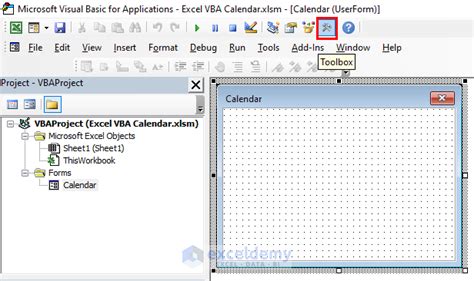 How To Create Calendar Using VBA In Excel With Easy Steps