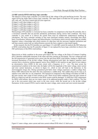 Fault Ride Through Of DFIG Wind Turbine By DVR Using Synchronous Reference Frame Control PDF