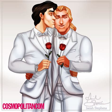 Artists Stunning Lgbt Disney Illustrations Show That Loveislove