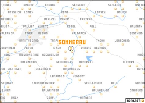 Sommerau Germany Map