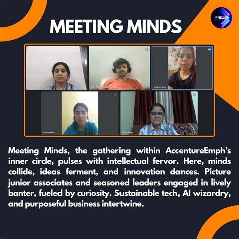 Accenture Emph On Linkedin Meetingminds Innovation Sustainabletech