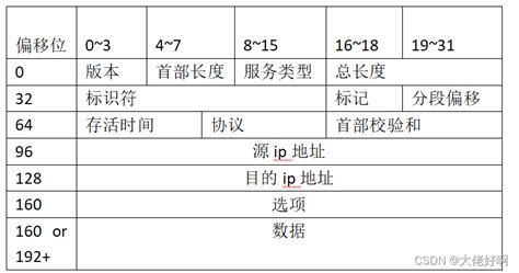 计算机网络常见数据包结构回顾 常态数据包 csdn博客