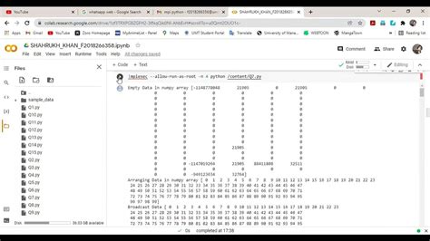 Python Colab Mpi4py Youtube