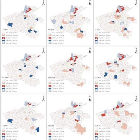 Lisa Clustering Estimation Results Of Allocative Efficiency Of
