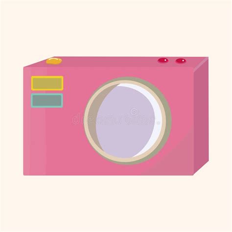 Camera Theme Elements Vectoreps Stock Vector Illustration Of Vector