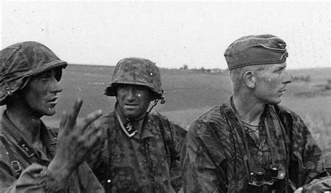 Lssah Troops Fighting On What Is Presumably The Eastern Front R