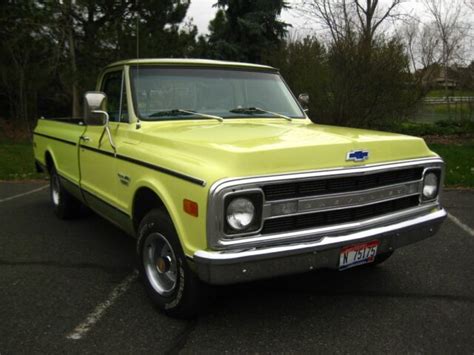 1970 Chevy Pickup Custom C10 Nice Truck Great Driver Classic