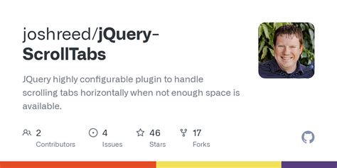Github Joshreedjquery Scrolltabs Jquery Highly Configurable Plugin