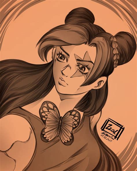 Teen Jolyne Kujo By Nosferatuuzzod On Deviantart