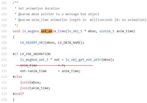 发现littlevgl7一个设置关闭msgbox动画时间的bug 计算机图形 gui rtos filesystem opengl