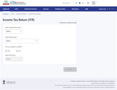 how to download pre filled json and file itr using json file on the new