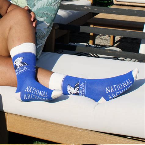 Amelia Earhart Socks National Archives Store