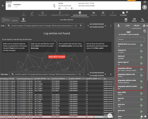 How To Add Gisgraphy Reverse Geocoding Address Into The Message