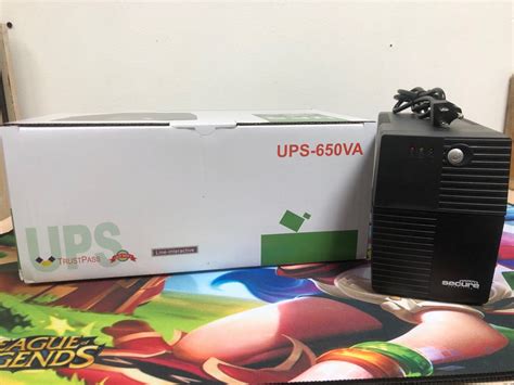 Secure 650va Ups Computers And Tech Parts And Accessories Other Accessories On Carousell