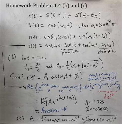 EE Linear Systems And Signals Homework Fall