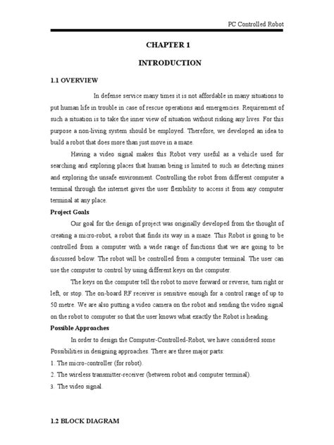 pc controlled robot pdf frequency modulation transmitter