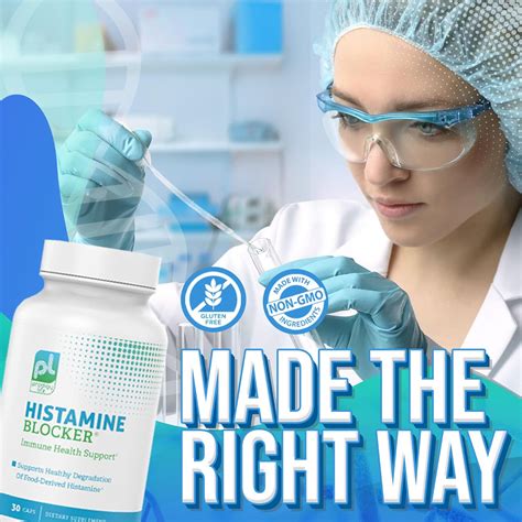 Premium Histamine Blocker Supplement Breaks Down Histamine For Food Intolerance 30 Ct In