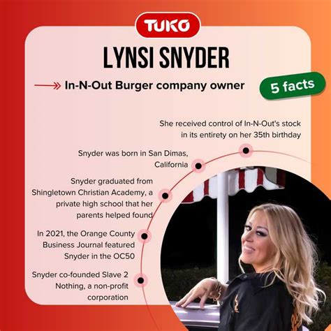 How Lynsi Snyder The In N Out Owner Became A Billionaire Ke