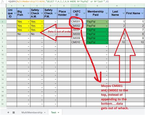 Turn Off Auto Sort When Importing Using A Query Function Google Docs Editors Community