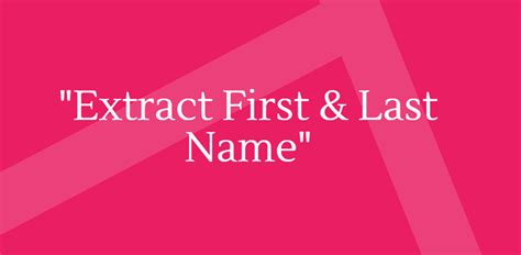 How To Split First And Last Name In Excel With Examples Settingbox