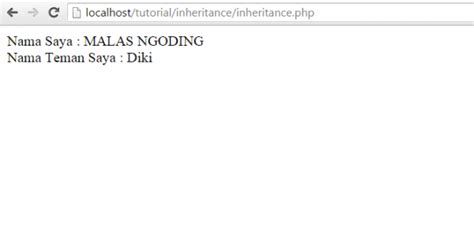 Php Oop Part 5 Pewarisan Sifat Inheritance Pada Oop Php