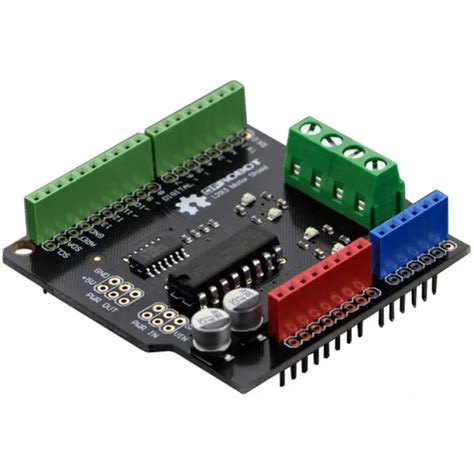 Dfrobot Arduino Compatible Motor Shield 1a Robotshop