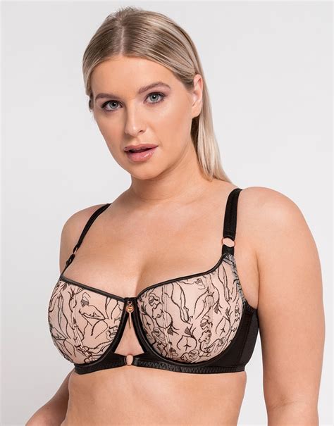 Scantilly Sex Education Balcony Bra Black Latte Brastop Uk