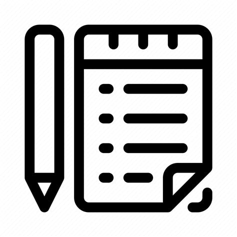 Notepad Notes Writing Journal Icon Download On Iconfinder