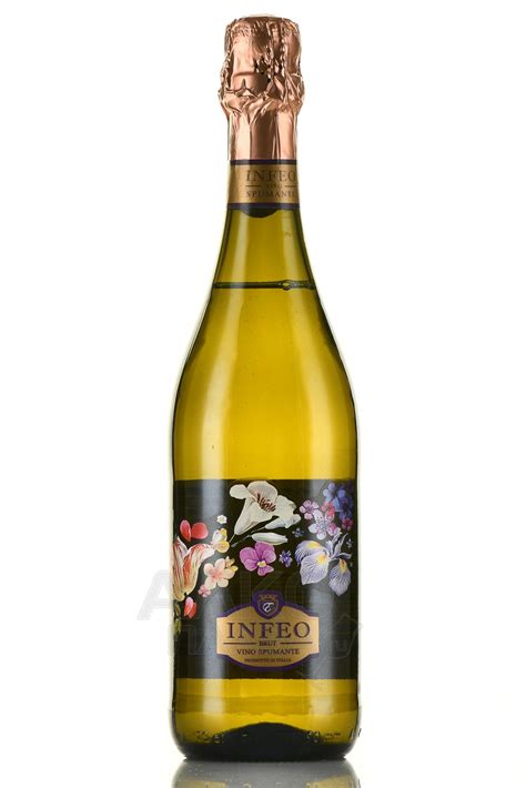Infeo Brut - вино игристое Инфео Брют 0.75 л белое брют купить - цена