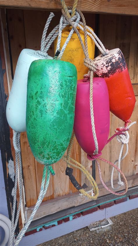 Five Multi Colored Crab Floats As Shown In Photos Etsy