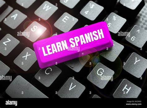 Text Caption Presenting Learn Spanish Business Showcase Translation