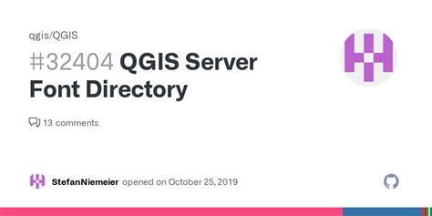 QGIS Server Font Directory Issue Qgis QGIS GitHub