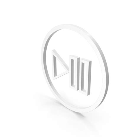 White Play Pause Icon Png Images And Psds For Download Pixelsquid