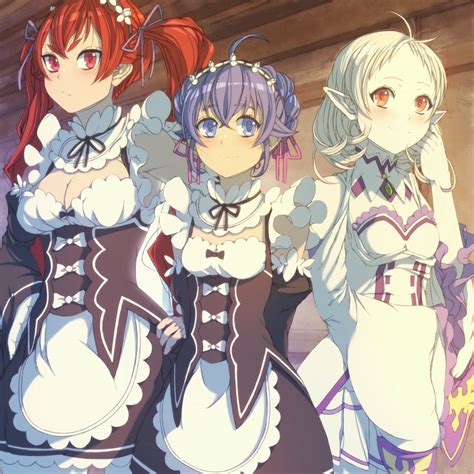 Rem Emilia Ram Roxy Migurdia Eris Greyrat And More Re Zero Kara Hajimeru Isekai Seikatsu