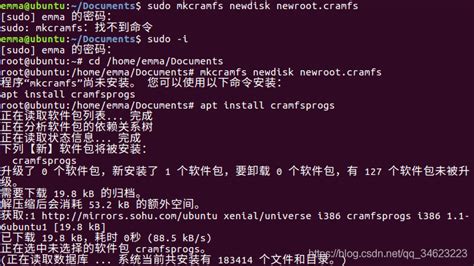 linux ubuntu mkcramfs制作cramfs文件系统 mkcramfs ubuntu 安装 csdn博客