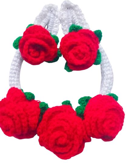 Rose Flower Hair Band හෙයාර් බෑන්ඩ් Ranwage Online Shop