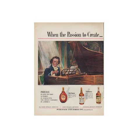 1952 Publicker Industries Vintage Ad Passion To Create