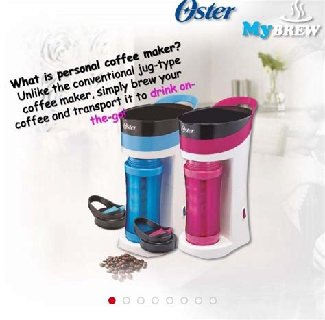 Oster My Brew Personal Coffee Maker Tv And Home Appliances Kitchen Appliances Coffee Machines
