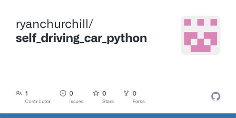 Github Ryanchurchill Self Driving Car Python