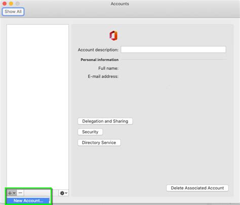 Office 365 Outlook For Mac Configuration Office Of Information Technology