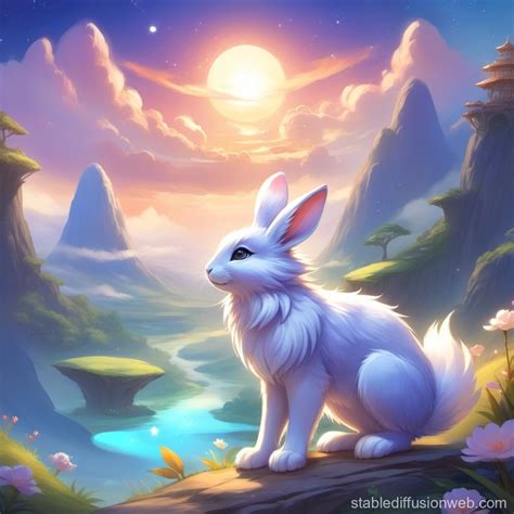 Furry Kemono Rabbit Cub Adorable Japaneses Creatures Stable