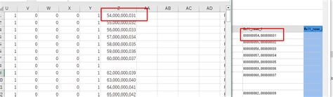 how to copy paste numbers that contains 0 at the beginning and show the