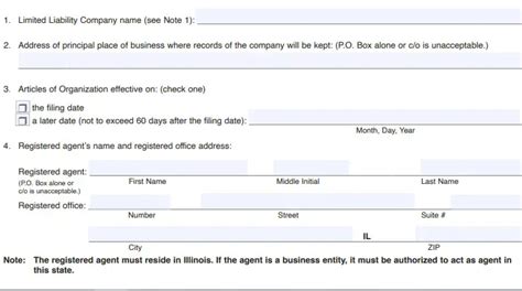 Illinois Articles Of Organization Process Details Cost And Faqs